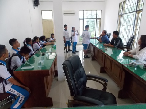 Pelajar SMP RK Bintang Timur Wawancarai DPRD Siantar isiantar.com